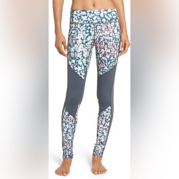 Zella | Pants & Jumpsuits | Zella Womens Mudra Mesh Inset Legging ...